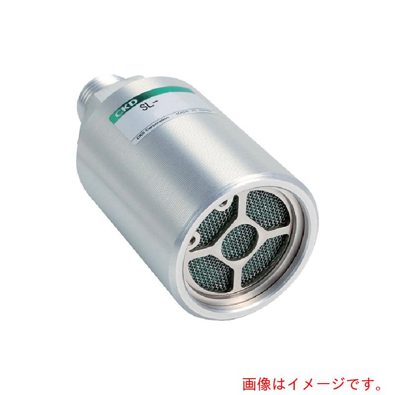 特長 ●排出されるエアで発生する、排気騒音を減音するサイレンサの金属ボディタイプです。 ●SL-8A〜25Aをグレードアップし、全シリーズ軽量・小形化で統一しました。 ●エレメント交換が可能（メンテナンス可能）で、長くご使用頂けます。 ●交...