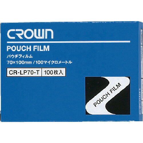 特長 ●さまざまな用途に対応できる豊富なサイズバリエーションです。 仕様 ●サイズ：診察券用 ●フィルムサイズ縦(mm)：70 ●フィルムサイズ横(mm)：100 ●厚さ(μm)：100 質量・質量単位 ●150.0g 【メーカー名】（株）...