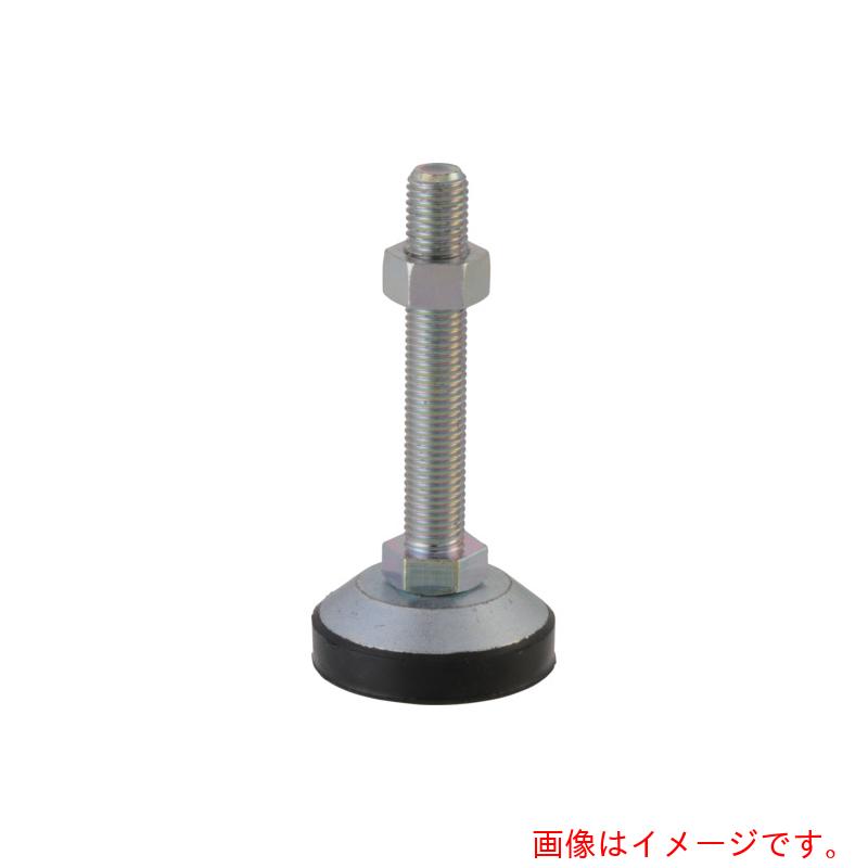 特長 ●受け皿にクロロプレンゴムを焼き付けています。 ●ボルト底部に＋の矢打を施してありますので取り付けが容易です。 ●ネジ軸は回転し、多少傾きます。 用途 ●床面を傷つけませんので、高級床材上などでもご使用いただけます。 ●美観上もゴムを...