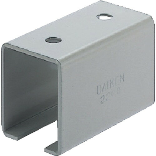用途 ●レールとレールの接続金具として。 仕様 ●品名：天井継受下 ●適合レール：2号 ●A(mm)：57 ●B(mm)：47 ●穴径(mm)：10.0 ●板厚(mm)：2.8 ●E(mm)：90 ●I(mm)：48 ●F(mm)：13 材...