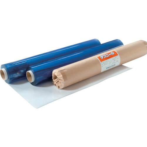 特長 ●透明性に優れております 用途 ●養生、カバー用。間仕切り。 仕様 ●幅(mm)：915 ●長さ(m)：10 ●厚さ(mm)：1 ●色：ブルー ●タフニール透明D 材質 ●ポリ塩化ビニール 質量・質量単位 ●14.0kg 【メーカー名...
