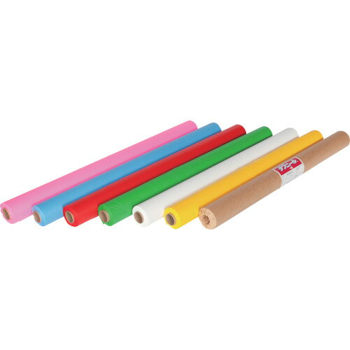 特長 ●登山や樹木の目印として使用頂いたり梱包など色味を取り揃えておりますので、区別させるために最適です。 用途 ●提灯や梱包や目印等に。 仕様 ●幅(mm)：1220 ●長さ(m)：100 ●厚さ(mm)：0.05 ●色：白 ●品名：タフ...