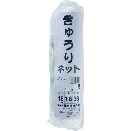 特長 ●つる性植物の誘引に最適です。 ●広い面積で使用する場面が多く、設置コストで経済的な誘引ネットです。 ●きゅうりネット　18cm目　白緑　1.8m×36m 質量・質量単位 ●0.0g 【メーカー名】（株）イノベックス 【メーカー品番】...