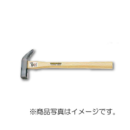 ●木柄箱屋鎚 ●全長： 約330mm ●頭全長： 約110mm ●口径： 21mm ●全重量： 約400g ●すべり無： 少し打撃面がRになっており打撃痕が残りにくくなっています。 【メーカー名】土牛産業（株） 【メーカー品番】00989