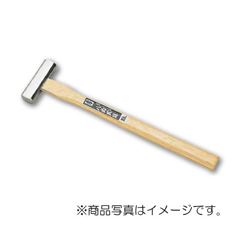 ●ステンレス木柄八角玄能 ●全長： 約360mm ●頭全長： 約84mm ●口径： 24×22mm ●全重量： 約410g 【メーカー名】土牛産業（株） 【メーカー品番】00665