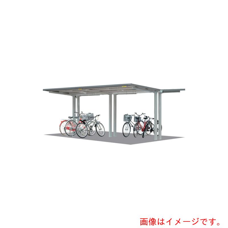 特長 ●強風、積雪にも耐えて自転車を守ります 用途 ●屋外用駐輪場 仕様 ●高さ(mm)：2185 ●基本部本体間口(mm)：2000 ●制音シート付きもあります 材質 ●屋根:亜鉛鉄板 質量・質量単位 ●220.3kg セット内容・付属品...