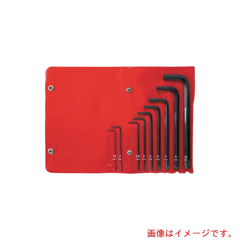 特長 ●ISO・JIS規格を上回るよう、設計・製作されている「プロ向け」の製品です。 用途 ●六角穴付ボルト類の締結用に。 仕様 ●セット内容(本)：9 ●セット内容(mm)：1.5・2・2.5・3・4・5・6・8・10 ●組入数(本)：9...