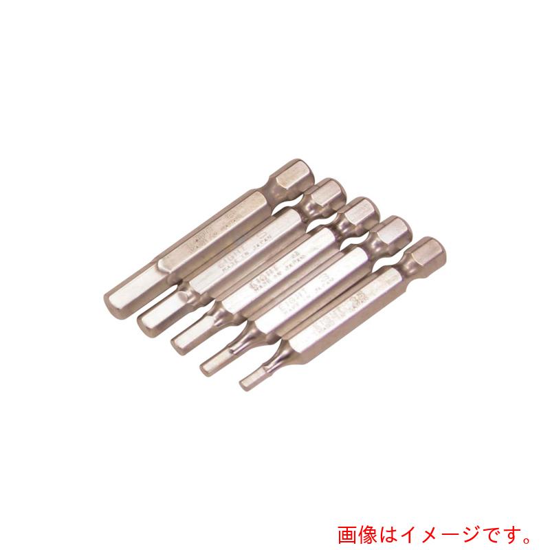 特長 ●ISO・JIS規格を上回るよう、設計・製作されている「プロ向け」の製品です。 用途 ●六角穴付ボルト類の締結用。 仕様 ●対辺(mm)：3 ●全長(mm)：50 ●シャンク径(mm)：6.35 ●溝位置(mm)：9 ●六角棒ビット　...
