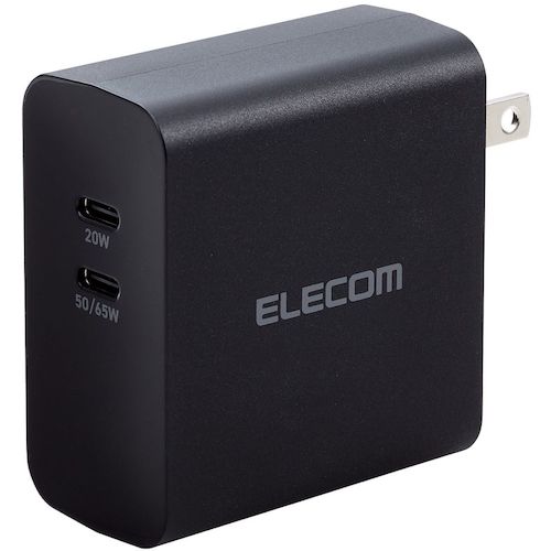 特長 ●USB Type-C(TM)(USB-C(TM))ポートを2ポート搭載し対応するスマートフォン、タブレット、ノートパソコンなどを充電できる、GaN(窒化ガリウム)を採用し小型で軽量なUSB AC充電器です。 ●※USB Power ...