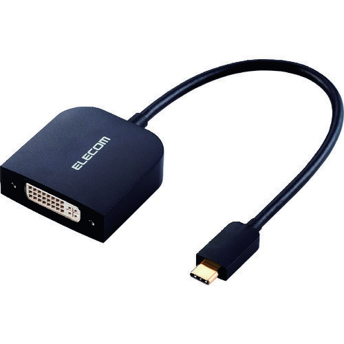 特長 ●USB Type-C端子を搭載した機器の映像信号を変換し、DVI(DVI-D 24ピン)入力端子を搭載したディスプレイ・テレビ・プロジェクターなどに出力することができるUSB Type-C用DVI映像変換アダプタです。 ●※DVI(...