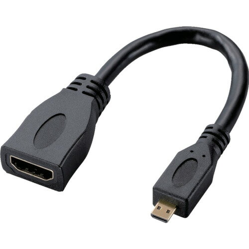 特長 ●HDMI端子(タイプA)をHDMI-Micro端子(タイプD)に変換するHDMI変換ケーブルです。 ●HDMI-Micro端子(タイプD)を持つデジタルカメラなどをテレビに接続することができます。 ●サビなどに強く信号劣化を抑える金...