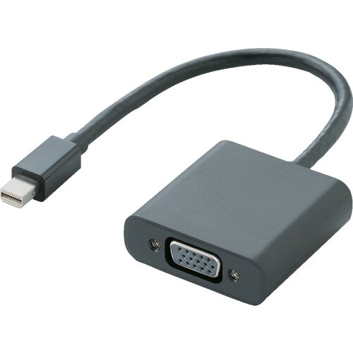 特長 ●Mini DisplayPort搭載機器のデジタル映像を、VGA(D-sub 15pin)コネクタを持つディスプレイやプロジェクターなどに出力できる変換アダプタです。 ●サビなどに強く信号劣化を抑える金メッキピンを採用しています。 ...