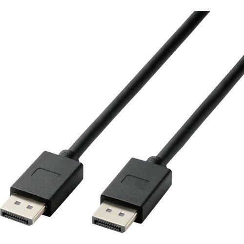 特長 ●DisplayPort(TM)端子搭載のパソコンなどと、ディスプレイなどを接続し、映像信号と音声信号を伝送できるDisplayPort(TM)ケーブルです。 ●8K映像の出力ができます。 用途 ●DisplayPort規格Ver1....