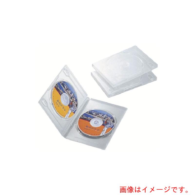 特長 ●標準の厚みで2枚収納可能です。 ●分類に便利な背ラベル・アイコンシール付です。 ●ワンプッシュ式で取り出しカンタン、DVDに無理な力がかかりません。 ●ブックレットも収納できます。 ●軽くて割れにくいポリプロピレン樹脂製です。 ●セ...