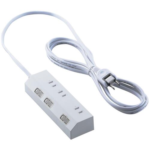 特長 ●個別スイッチで差込口ごとに、電源のON/OFFの切り替えができます。 ●接続機器の電源がOFFの状態でも電力を消費する待機電力を削減し、電気代の節約に役立ちます。 用途 ●オフィスやご自宅などの、さまざまなシーンで使いやすい3個口タ...