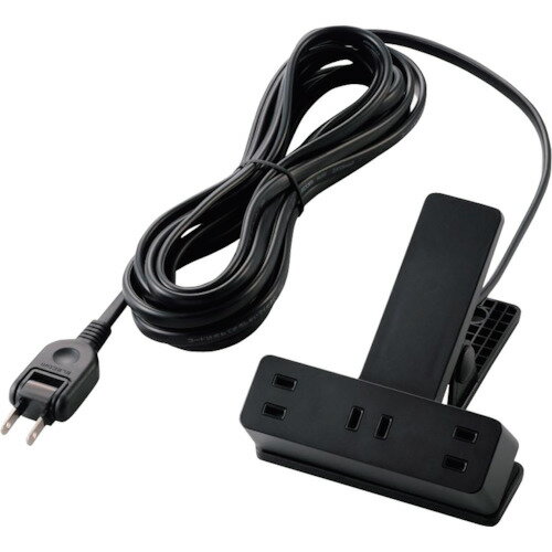 特長 ●クリップ機構を搭載し、机などに挟んで利用することができる2ピン式の3個口タップです。 ●固定使用だけでなく、タップを常設できないダイニングテーブルなどでテレワークや宿題をする際に、一時的に設置して利用するのにも便利です。 仕様 ●コ...