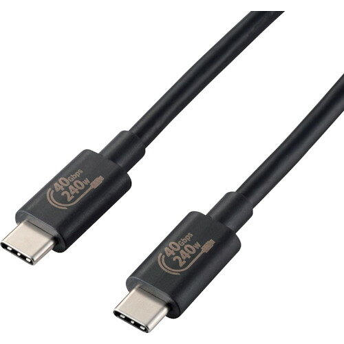 特長 ●USB Type-C(TM)を搭載している機器同士を接続し、充電やデータ転送ができるUSB4ケーブルです。 用途 ●ケーブル両端にUSB Type-C(TM)端子を搭載し、最大240WのUSB Power Delivery EPRに...