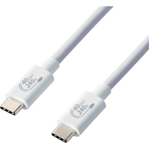 特長 ●USB Type-C(TM)を搭載している機器同士を接続し、充電やデータ転送ができるUSB4ケーブルです。 用途 ●ケーブル両端にUSB Type-C(TM)端子を搭載し、最大240WのUSB Power Delivery EPRに...