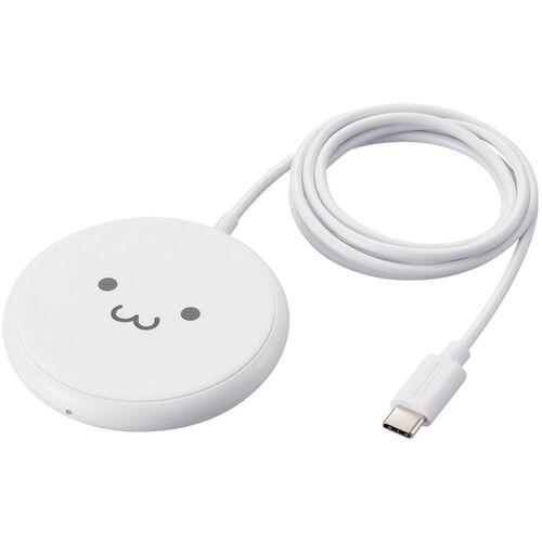 特長 ●スマートフォンを置くだけで5Wで充電ができる、Qi規格対応ワイヤレス充電器です。 用途 ●対応スマートフォンを置くだけで充電ができる、Qi規格対応ワイヤレス充電器です。 ●天面に滑り止めパッドを配置し、スマートフォン本体への傷やバイ...
