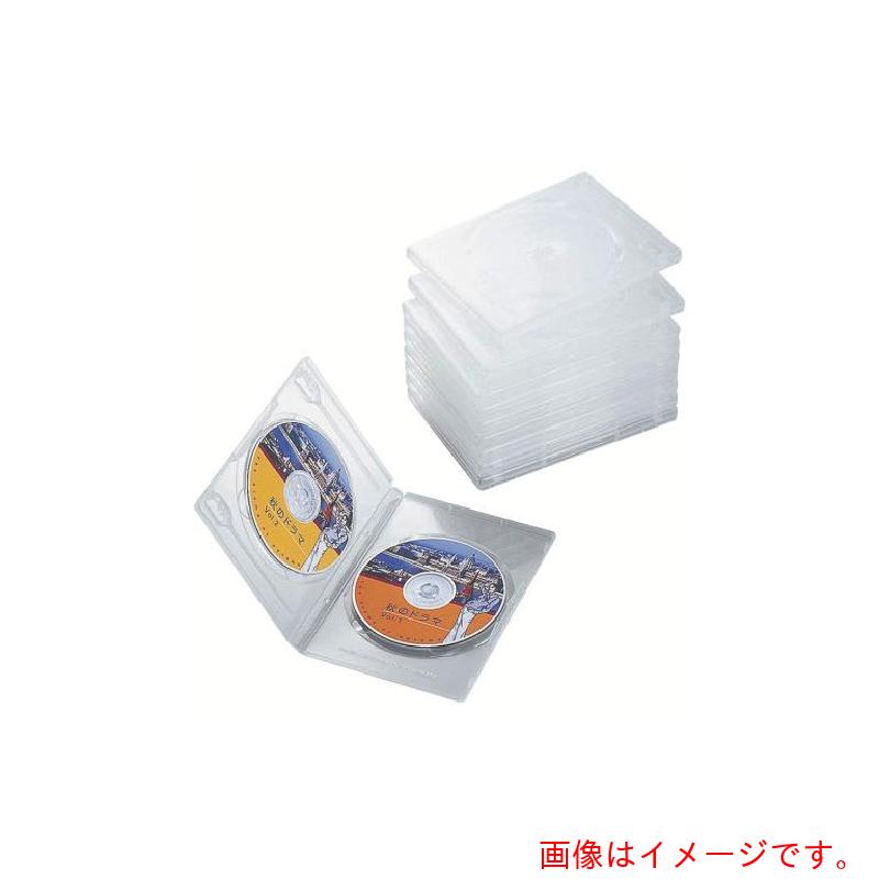 特長 ●標準の厚みで2枚収納可能です。 ●分類に便利な背ラベル・アイコンシール付です。 ●ワンプッシュ式で取り出しカンタン、DVDに無理な力がかかりません。 ●ブックレットも収納できます。 ●軽くて割れにくいポリプロピレン樹脂製です。 ●セ...
