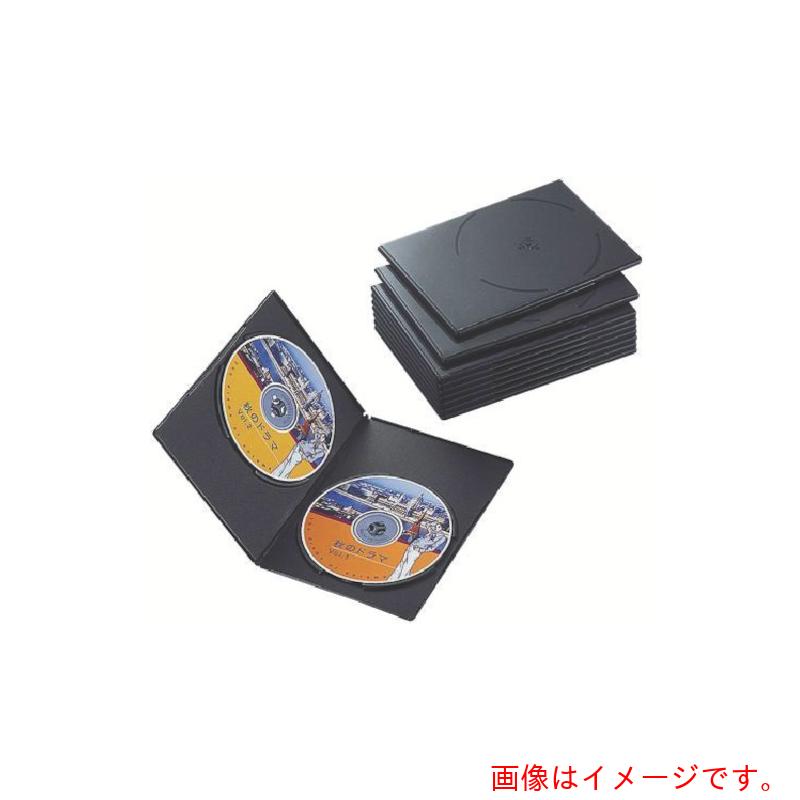 特長 ●厚さ7ミリでスッキリ2枚収納できます。 ●分類に便利な背ラベル・アイコンシール付です。 ●ワンプッシュ式で取り出しカンタン、DVDに無理な力がかかりません。 ●軽くて割れにくいポリプロピレン樹脂製です。 ●オリジナルDVDの収納に最...