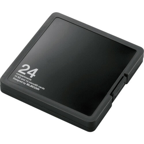特長 ●SDカード12枚とmicroSDカード12枚を一緒にまとめて収納できるカードケースです。 ●SDカードとmicroSDカードを重ねることでコンパクトに収納可能です。 ●microSD→SD変換アダプタも収納可能です。 ●収納トレーに...