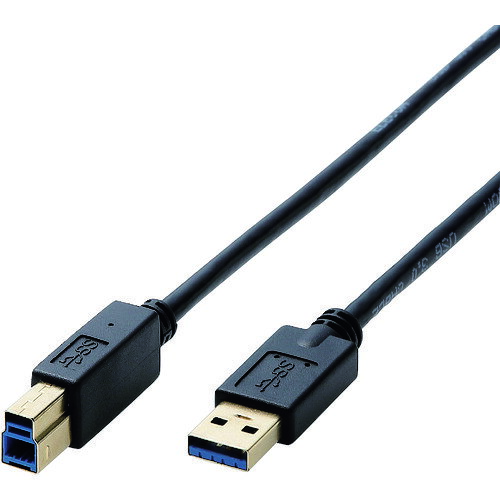 特長 ●USB3.0(Standard-A)端子をもつ外付け用ハードディスク録画対応テレビと、USB3.0(Standard-B)端子を持つ外付けハードディスクドライブなどの機器を接続できるUSB3.0ケーブルです。 ●テレビ用外付けハード...