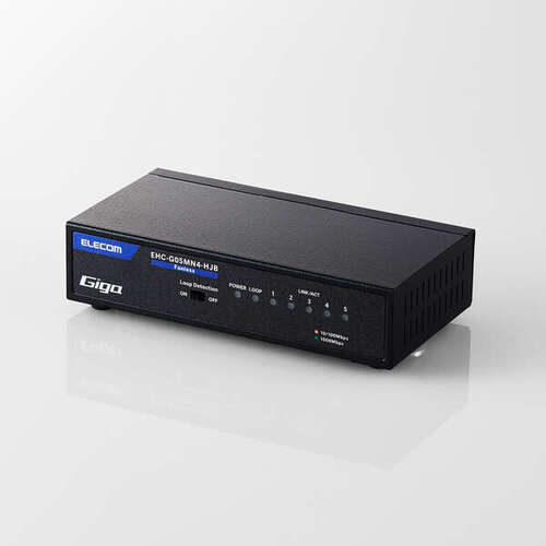 特長 ●Giga(1000BASE-T)対応、電源内蔵のメタル筐体5ポートスイッチングハブです。 用途 ●本体サイズを従来機種(※)より33%小型化し、省スペースに設置可能なコンパクトモデル。 ●ファンレスで耐熱50℃に対応し、ループ検知機...