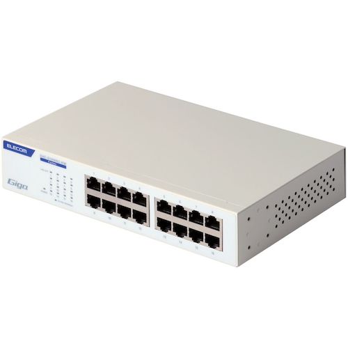 特長 ●1000BASE-T対応の電源内蔵メタル筐体16ポートスイッチングハブです。 用途 ●1000BASE-T対応の電源内蔵メタル筐体16ポートスイッチングハブです。 ●省エネ法に準拠したエコ省電力タイプで、ループ検知機能も搭載していま...