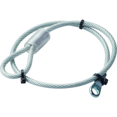 特長 ●机の脚、ラックの柱等に巻きつけて使用するため、視覚による予防効果もあります。 仕様 ●商品サイズ(W)(mm)：4.6 ●商品サイズ(D)(mm)： ●商品サイズ(H)(mm)：500 ●商品重量(Kg)：0.004 ●材質：スチー...