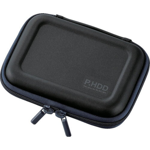 特長 ●ケース外側のセミハード芯材、内側のウレタンスポンジでポータブルHDDをしっかり保護できるセミハードタイプのポータブルHDDケースです。 ●収納時のガタつきを抑え、ケース開閉時の落下を防ぐ、ポータブルHDD専用のネットポケットが付いて...