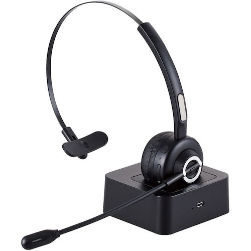 特長 ●安定した装着感で長時間の使用でも疲れにくく、しっかりと音声を聞き取れるオーバーヘッドタイプのBluetooth(R)ハンズフリーヘッドセットです。 ●スタンド代わりにもなる、充電台付きのオーバーヘッドタイプの片耳ヘッドセットです。 ...