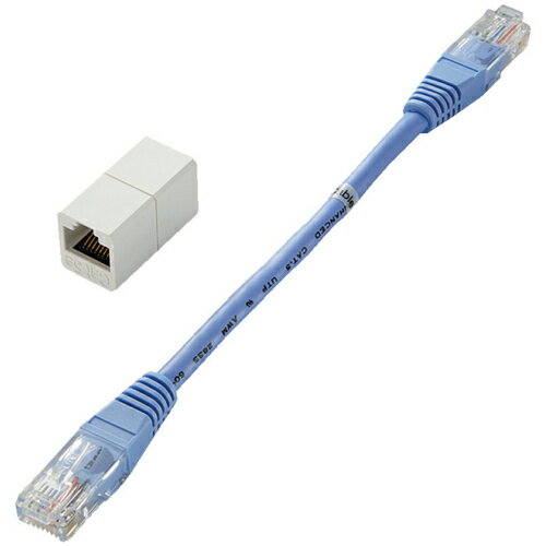 特長 ●エンハンスド・カテゴリー5に対応した、ストレート→クロス、またはクロス→ストレートに変換できるキットです。 ●LANケーブルの延長コネクタとUTPクロスケーブルがセットになっています。 ●2台のパソコンをピア・ツー・ピアで直接接続し...