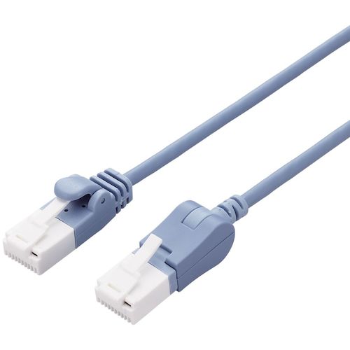 特長 ●片方のコネクターが垂直方向に上下90度回転できるスイングコネクターを搭載したLANケーブルです。 ●ケーブルの配線角度を調整できるので、PCやルーターなどの設置環境に合わせてスッキリ配線することが可能です。 ●※10ギガビット・イー...