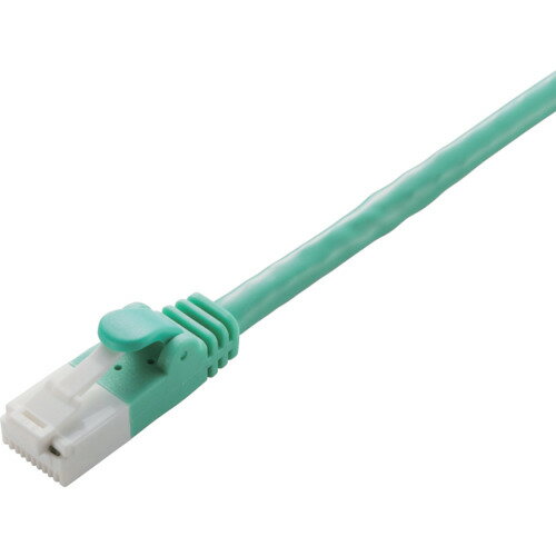 仕様 ●色：グリーン ●芯数：8芯 ●ケーブル長(m)：約1 ●RoHS準拠　CAT6対応爪折れ防止LANケーブル　1m　グリーン 質量・質量単位 ●44.0g 【メーカー名】エレコム（株） 【メーカー品番】LD-GPT/GN1/RS