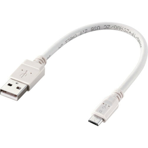 特長 ●USB(Aタイプ：メス)のインターフェースを持つ充電器やモバイルバッテリー、パソコンに、USB(MicroBタイプ：メス)のインターフェースを持つスマートフォンなどの機器を接続し、充電やデータ通信ができるmicroUSBケーブルです...