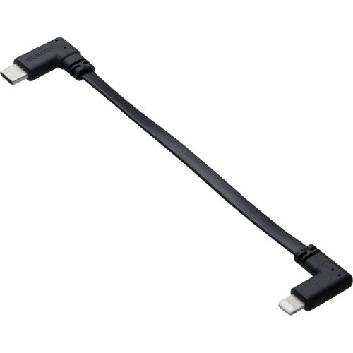 特長 ●Lightningポート搭載のiPhoneの充電やデータ転送できるモバイルバッテリー用USB Type-C(TM) - Lightningケーブルです。 ●出っ張りの少ないL字プラグと短尺フラットケーブルで接続しやすく、コンパクトで...