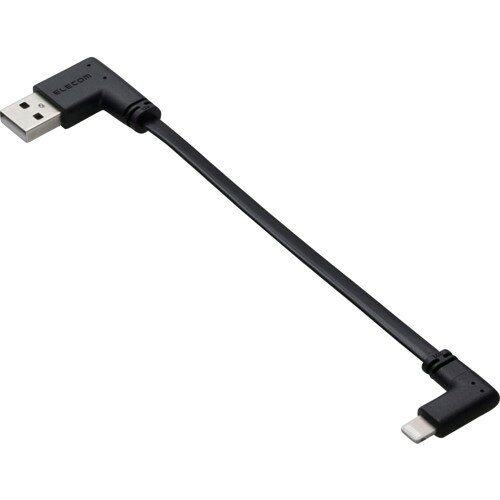 特長 ●Lightningポート搭載のiPhoneの充電やデータ転送できるモバイルバッテリー用USB-A - Lightningケーブルです。 ●出っ張りの少ないL字プラグと短尺フラットケーブルで接続しやすく、コンパクトで持ち運びにも便利で...