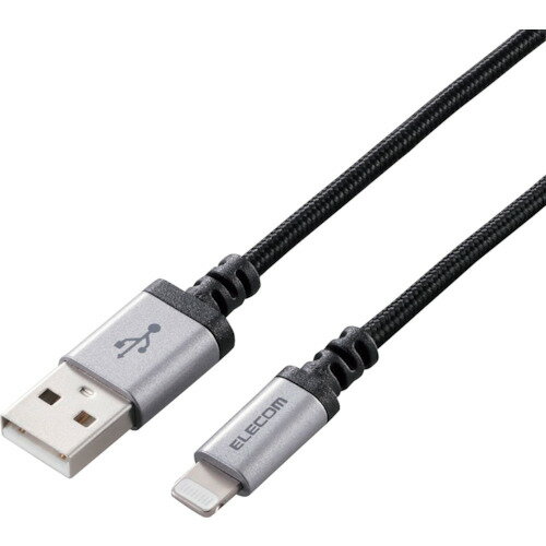 特長 ●iPhoneやiPod、iPadなどのLightningコネクタ搭載機器とパソコンを接続し、充電・データ転送が可能な高耐久Lightningケーブルです。 ●耐久力約10倍で断線に強いです。 用途 ●USB-A端子を持つPC及び充電...