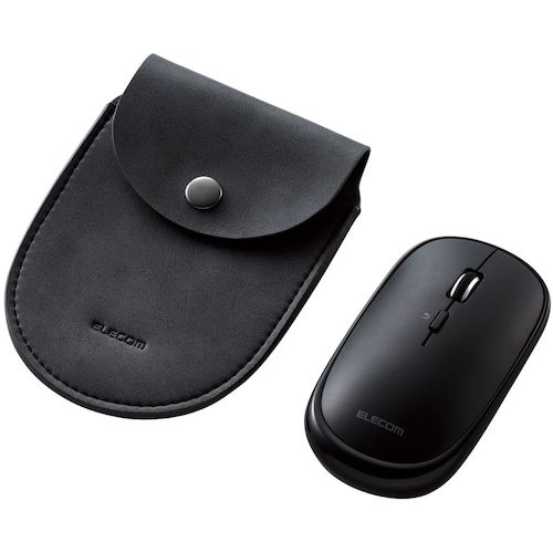 特長 ●持ち運びしやすいサイズ感と操作性を兼ね備えた、充電式Bluetooth(R)タイプの“Slint モバイルマウス”です。 ●移動の多いビジネスパーソンやテレワークにおすすめです。 仕様 ●色：ブラック ●縦(mm)：103.8 ●横...