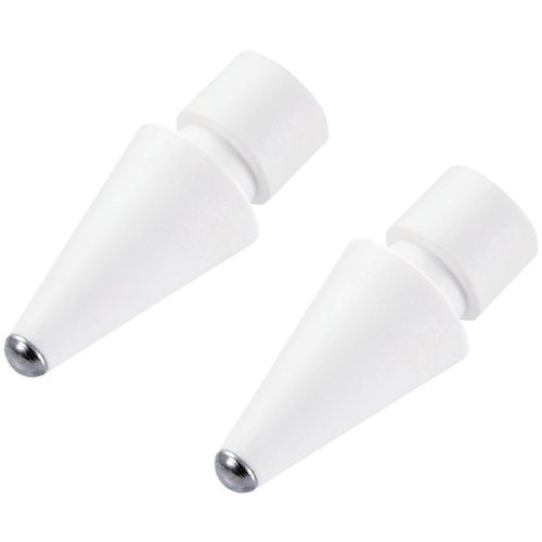 特長 ●摩耗しにくい金属製で、Apple Pencilに近い形状の交換用ペン先です。 ●純正のApple Pencilに近い形状のため、なじみのある使用感です。 ●Apple Pencil第1世代、第2世代に使用できます。 ●対応機種：Ap...