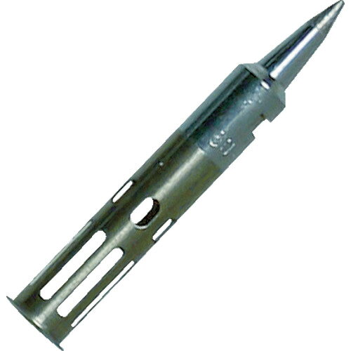 ●SKM-40用半田コテチップ（金属触媒内蔵）です。 ●改正RoHS指令（10物質）適合 ●重量（g）： 6.8 【メーカー名】（株）エンジニア 【メーカー品番】SK-43