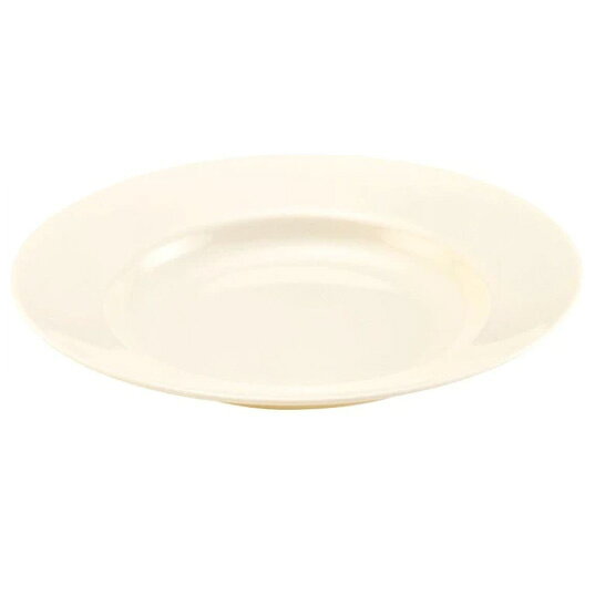 ●丈夫で安定感のあるメラミン樹脂製です。 ●カラー： クリーム ●製品サイズ： 230φ×37mm ●底内寸（約）： 130mm ●材質： メラミン樹脂 ●耐熱温度： 120度 ●食器洗浄機： 使用可 ●電子レンジ： 使用不可 【メーカー名...