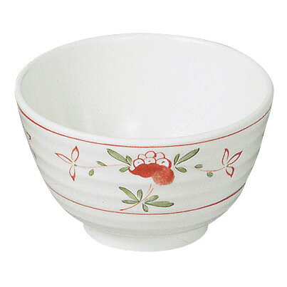 ●古くから使われている、優しい家庭的な赤茶色のつる草紋様。どんなお料理にもよく似合います。 ●サイズ： 92φ×54mm ●容量： 200ml ●材質： メラミン樹脂 ●耐熱温度： 120度 ●食器洗浄機： 使用可 ●電子レンジ： 使用不可...