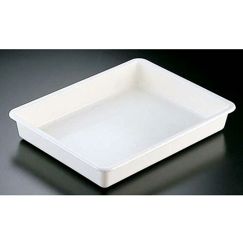 ●P.P カラーバット ●カラー： アイボリー ●サイズ： 477×335×70mm ●容量： 9.4L ●材質： ポリプロピレン樹脂 ●耐熱温度： 120度 ●食器洗浄機： 使用可 ●電子レンジ： 使用可 【メーカー名】（株）エンテック ...