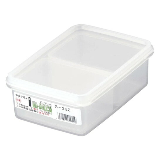 ●ハイパック ●ソースやだし汁。水気のあるものなら中子のついたタイプがとても便利。 ●中子2個付 ●サイズ： 166（W）×118（D）×59（H）mm ●容量： 780ml ●材質： 本体・中子:ポリプロピレン樹脂、フタ:EVA樹脂 ●耐...