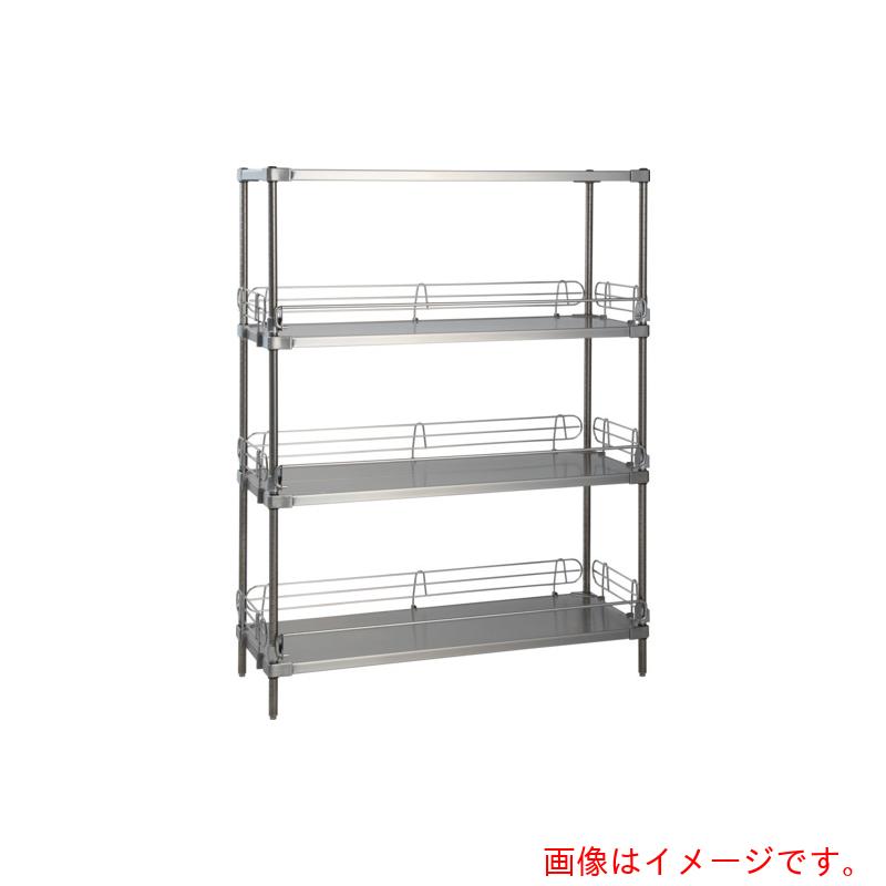 特長 ●物品の落下を防止する高さ100ミリのレッジ付きシェルフです。 ●間口前面には可倒式レッジを採用しており、バーを手前に倒すことで物品の出し入れが容易に行えます。 用途 ●食品関係等、衛生的な場所に。 ●電子、半導体等、クリーンな環境を...