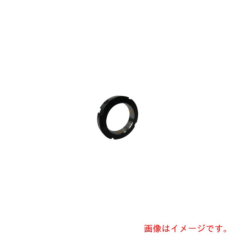 特長 ●直角度は5/1000です。 用途 ●工作機主軸・ボールねじのベアリング締付用緩み止めナット。 仕様 ●ねじ寸法：M140×2 ●外径(mm)：180 ●総幅(mm)：26 材質 ●ナット:機械構造用炭素鋼 ●ブッシュ:快削黄銅 質量...