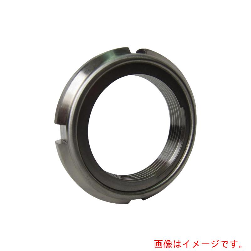 特長 ●振動によるねじの緩み止めを防止します。 ●ベアリングナットと同じで菊ワッシャーが不要です。 用途 ●ベアリングの締付等に。 仕様 ●ねじ寸法：M100×2 ●外径(mm)：130 ●総幅(mm)：22.3 材質 ●ステンレス(SUS...