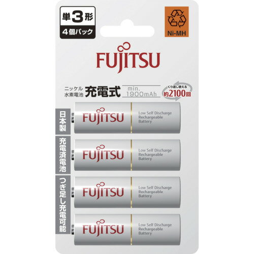 特長 ●旧JIS規格で約2100回、新JIS規格で約600回繰り返し使えます。 ●1回の充電で長時間使用でき、つぎ足し充電可能です。 ●-20℃でも使用可能です。 ●購入後すぐ使用でき、フル充電後10年後もすぐ使用できます。 用途 ●ゲーム...